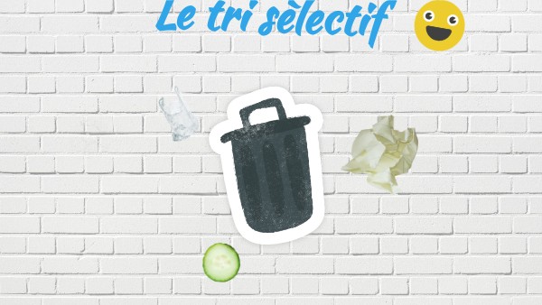 Le tri sèlectif