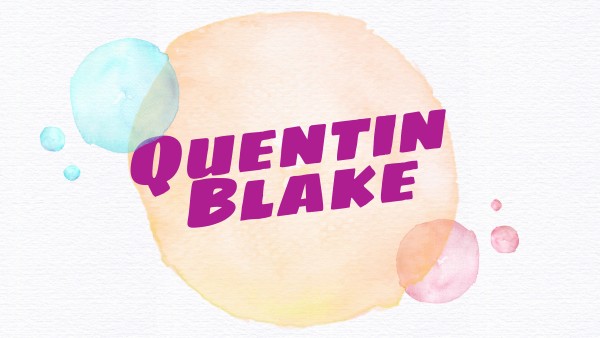 Quentin Blake Art Lesson