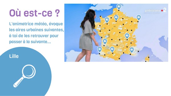 La carte météo jeux | Genially