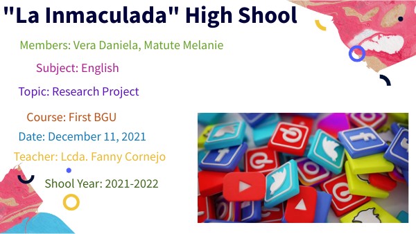 PROJECT: RESEARCH ON SOCIAL MEDIA