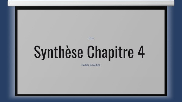 synthèse C4 | Genially