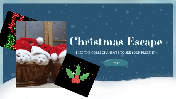 CHRISTMAS ESCAPE ROOM