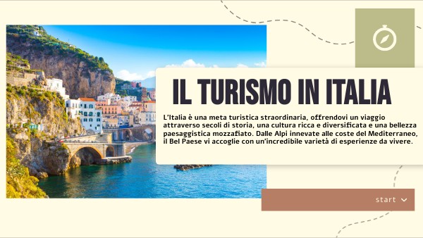 IL TURISMO IN ITALIA | Genially