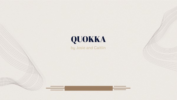 QUOKKA PRÄSENTATION | Genially