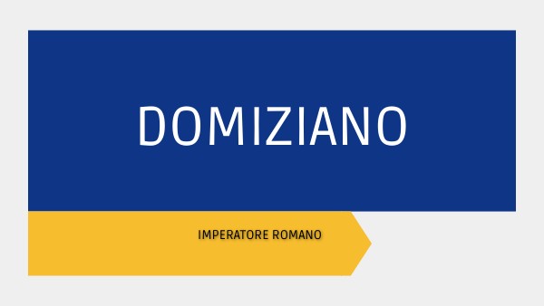 domiziano | Genially