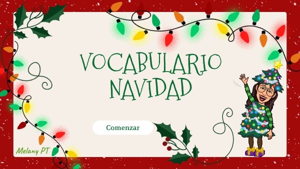 VOCABULARIO NAVIDAD