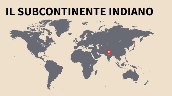 Il subcontinente indiano