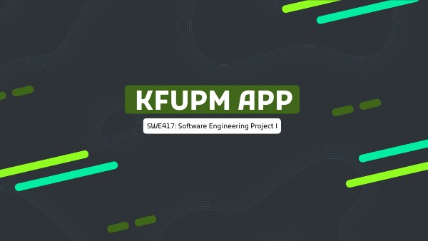 KFUPM APP | Genially