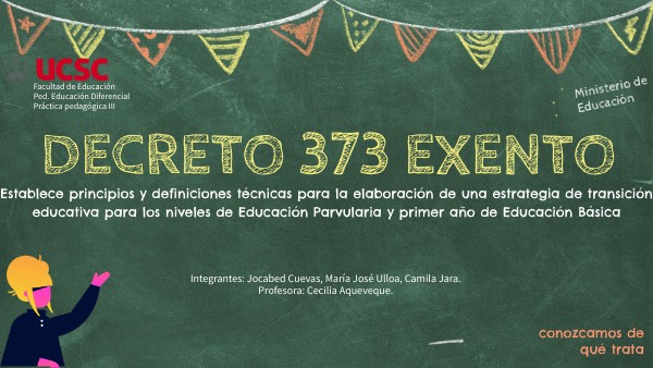 PRESENTACIÓN DECRETO 373 | Genially