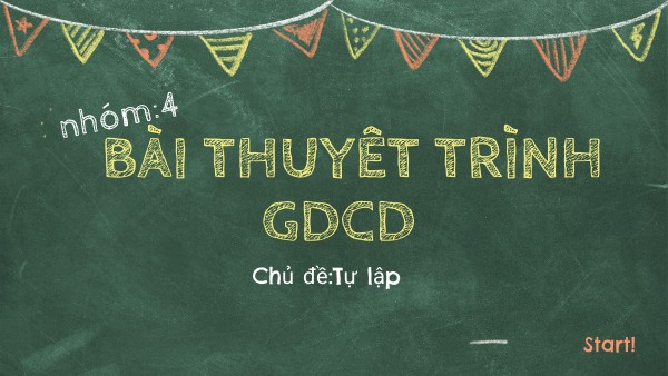 Thuyết trình GDCD | Genially