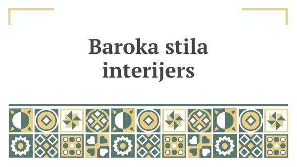 Dizains Tehnoloģija (I)