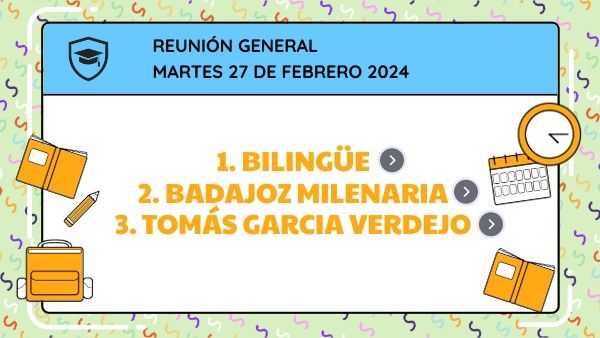 Reunión general Teachers | Genially