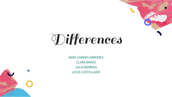 differences | Genially