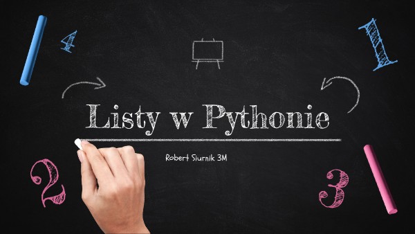 Listy w Pythonie