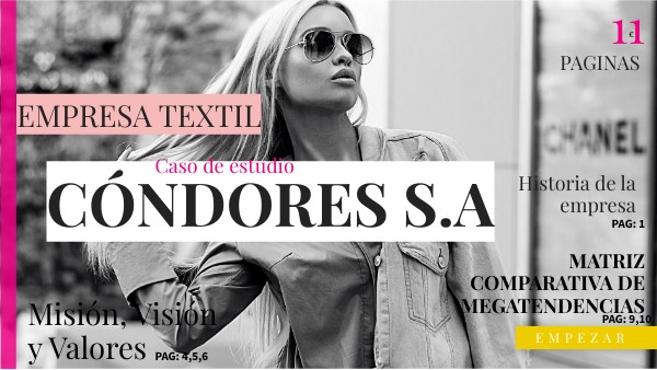 Empresa Cóndores S.A | Genially