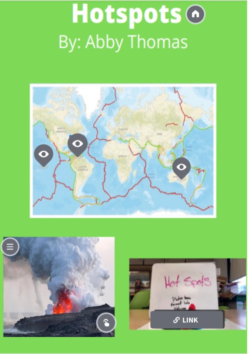 Hotspots Project, Abby Thomas 7th period