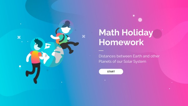 Holiday homework | Genially