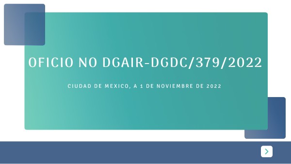 DGAIR-DGDC/379/2022