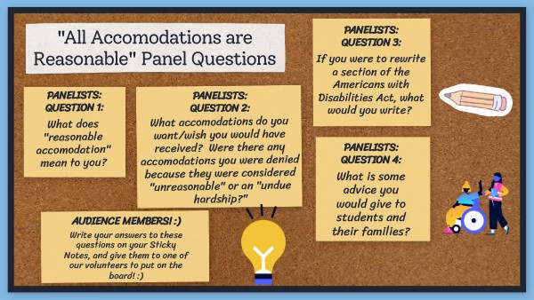 All Accommodations are Reasonable Panel Questions