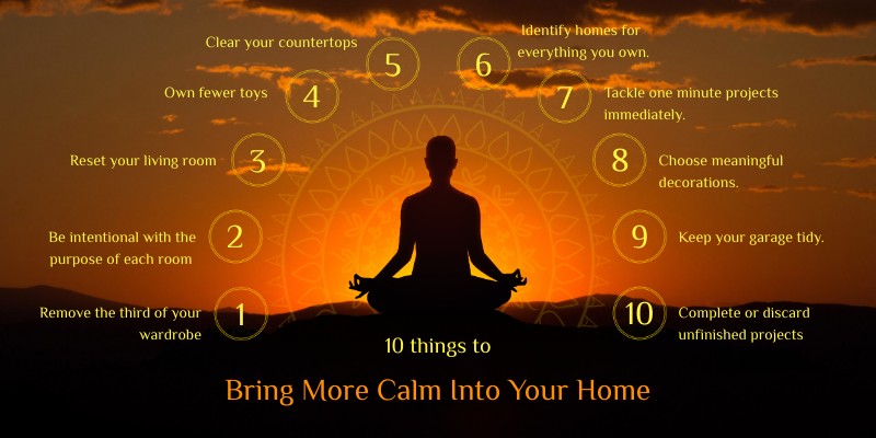 10 things to bring more calm into your home