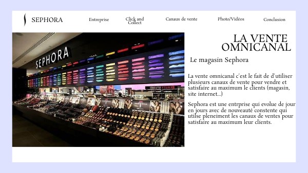 Sephora | Genially