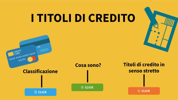 I Titoli di credito