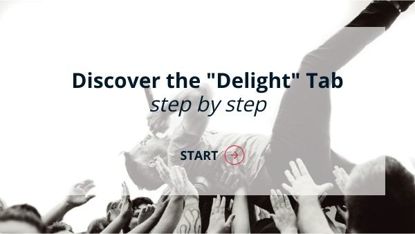 VAD Dashboard - Delight Tab | Genially