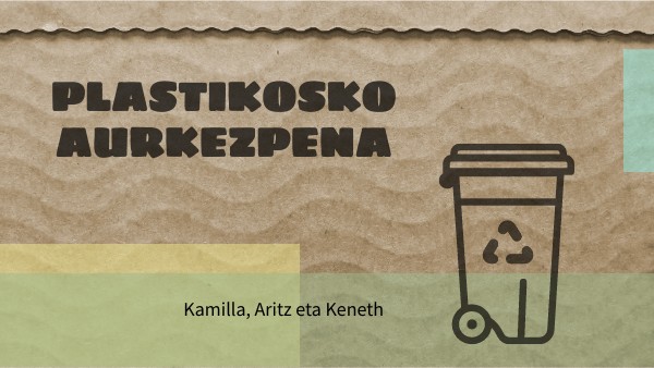 PRESENTACIÓN plastiko