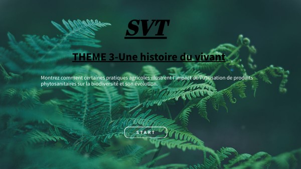 DIAPO SVT AGRIGULTURE