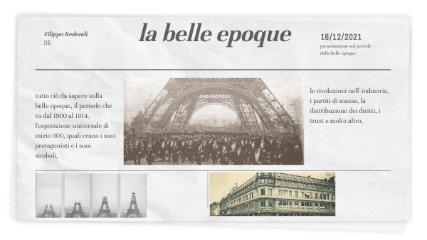 la belle epoque | Genially