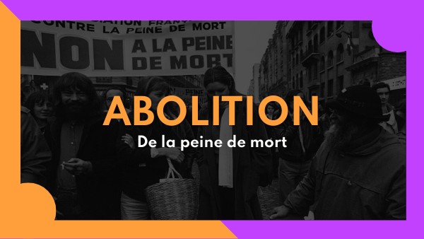 abolition peine de mort | Genially
