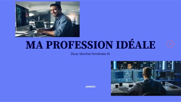 TÂCHE 2: MA PROFESSION IDÉALE