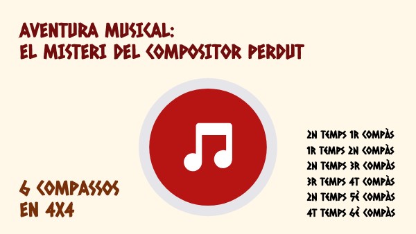 AVENTURA MUSICAL: EL MISTERI DEL COMPOSITOR PERDUT 2