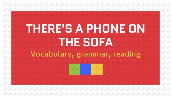 There's a phone on the sofa