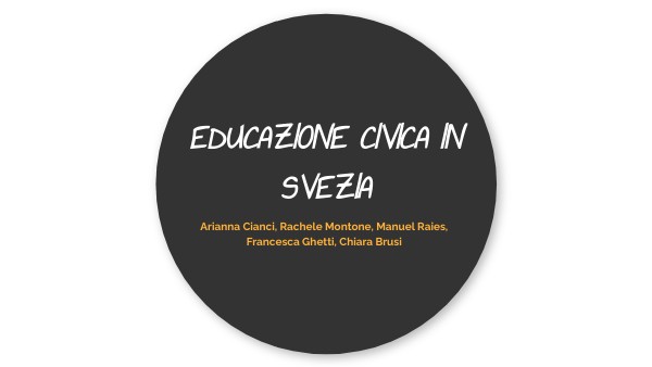 Educazione civica,Svezia. | Genially