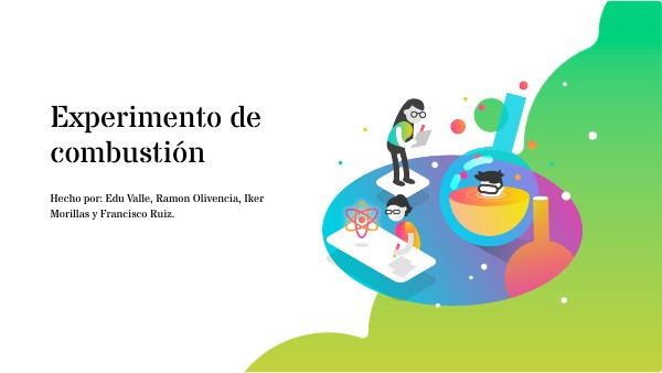 PRESENTACIÓN Experimento de reacción | Genially