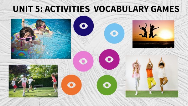 1st - Activities vocabulary U5