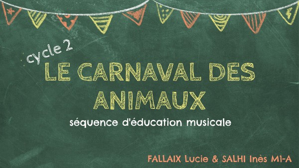 Carnaval des animaux | Genially