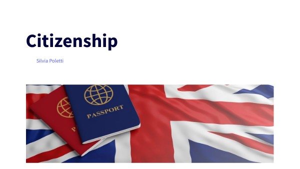 Citizenship