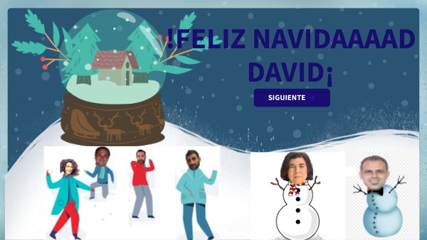 ¡FELIZ NAVIDAD DAVID!