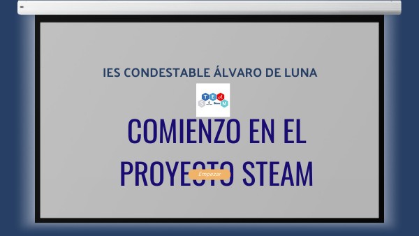 COMIENZO EN EL PROYECTO STEAM