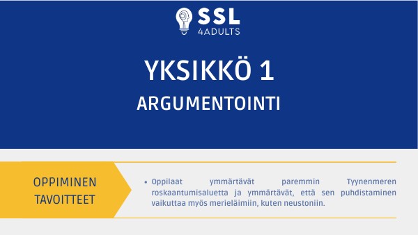 Module-2 Argumentation 1