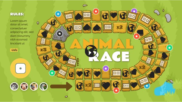 ANIMAL RACE | Genially