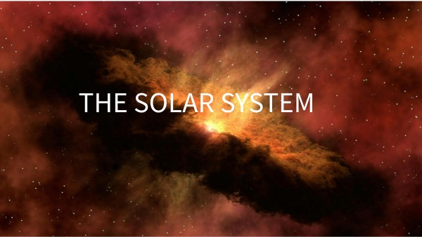 the solar system | Genially