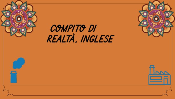 COMPITO DI REALTÀ INGLESE | Genially