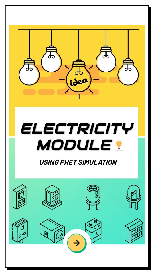 ELECTRICITY MODULE USING PHET SIMULATION | Genially