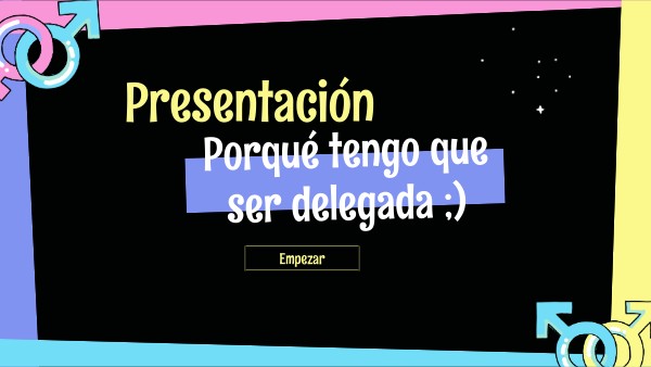 PRESENTACIÓN delegada