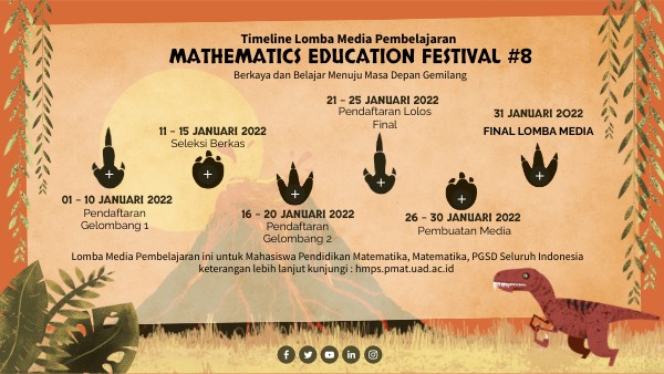TIMELINE LOMBA MEDIA PEMBELAJARAN
