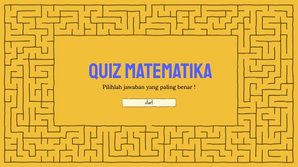 QUIZ MATEMATIKA