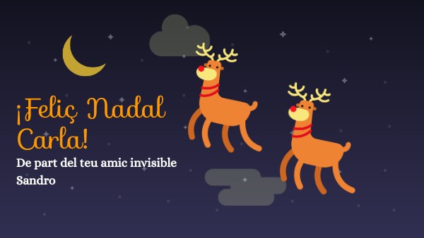 Amic Invisible. Sandro- Carla